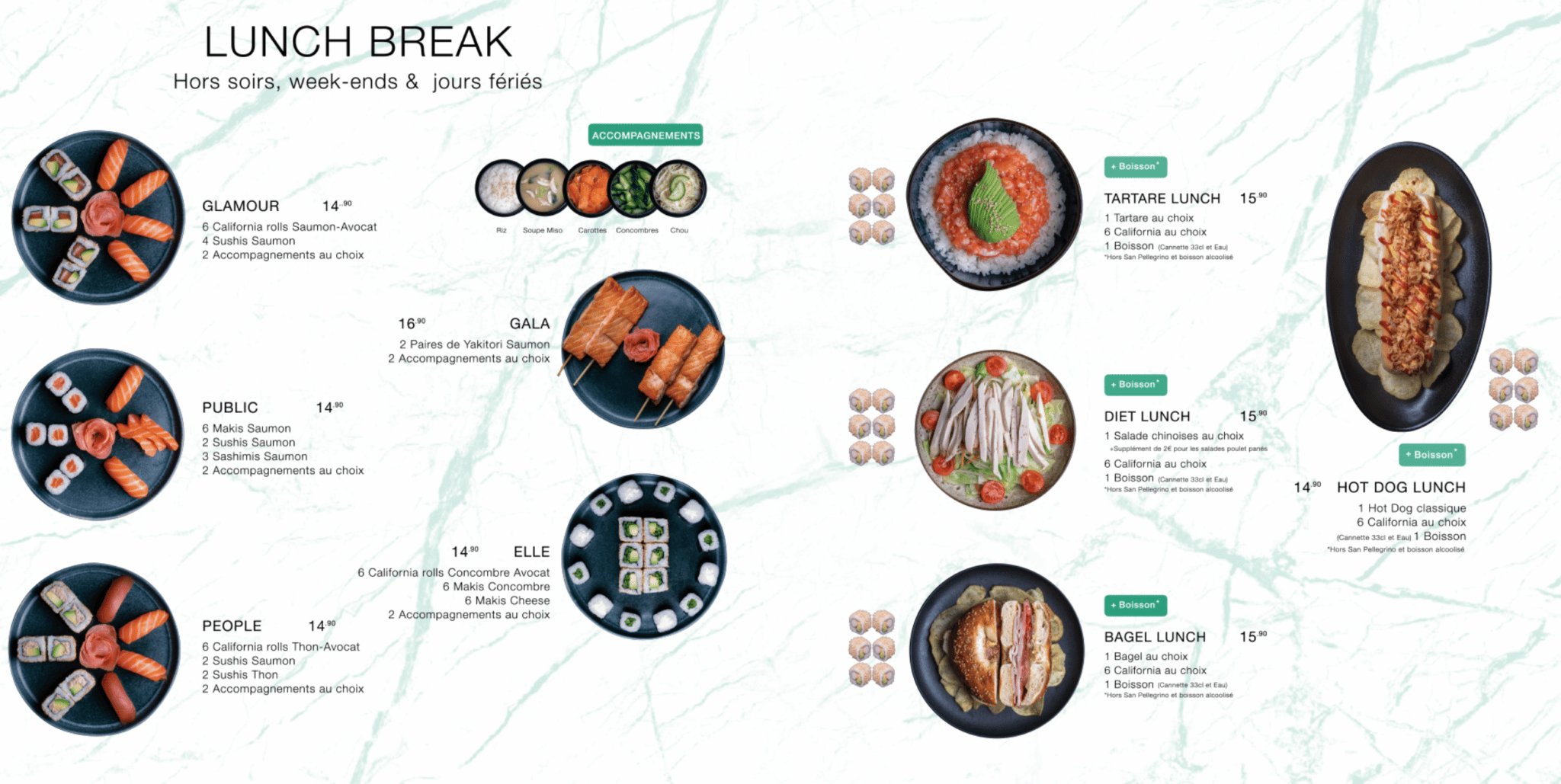 Nina Sushi Carte Menu Derniers Prix France 2023